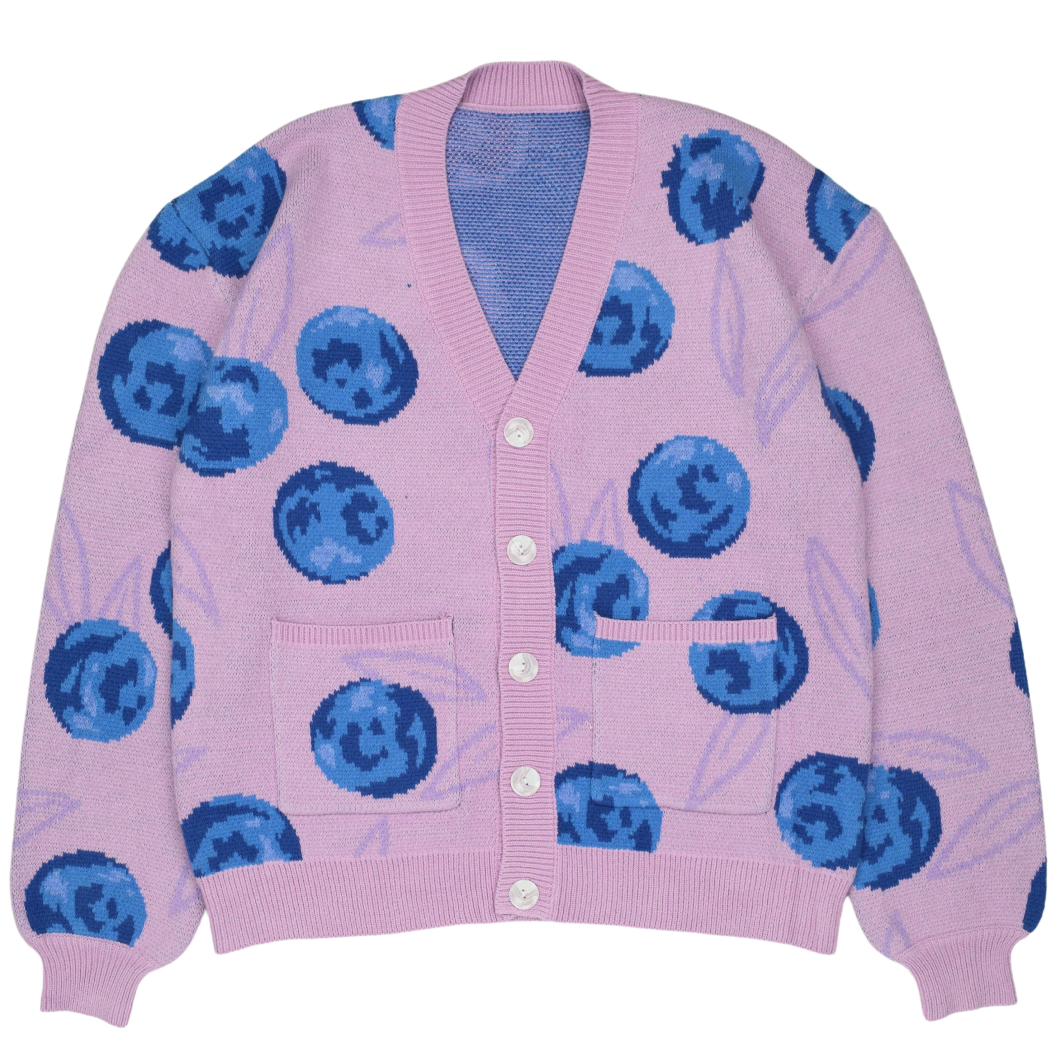 Feelin Blue-Berry Cardigan – Steady Hands