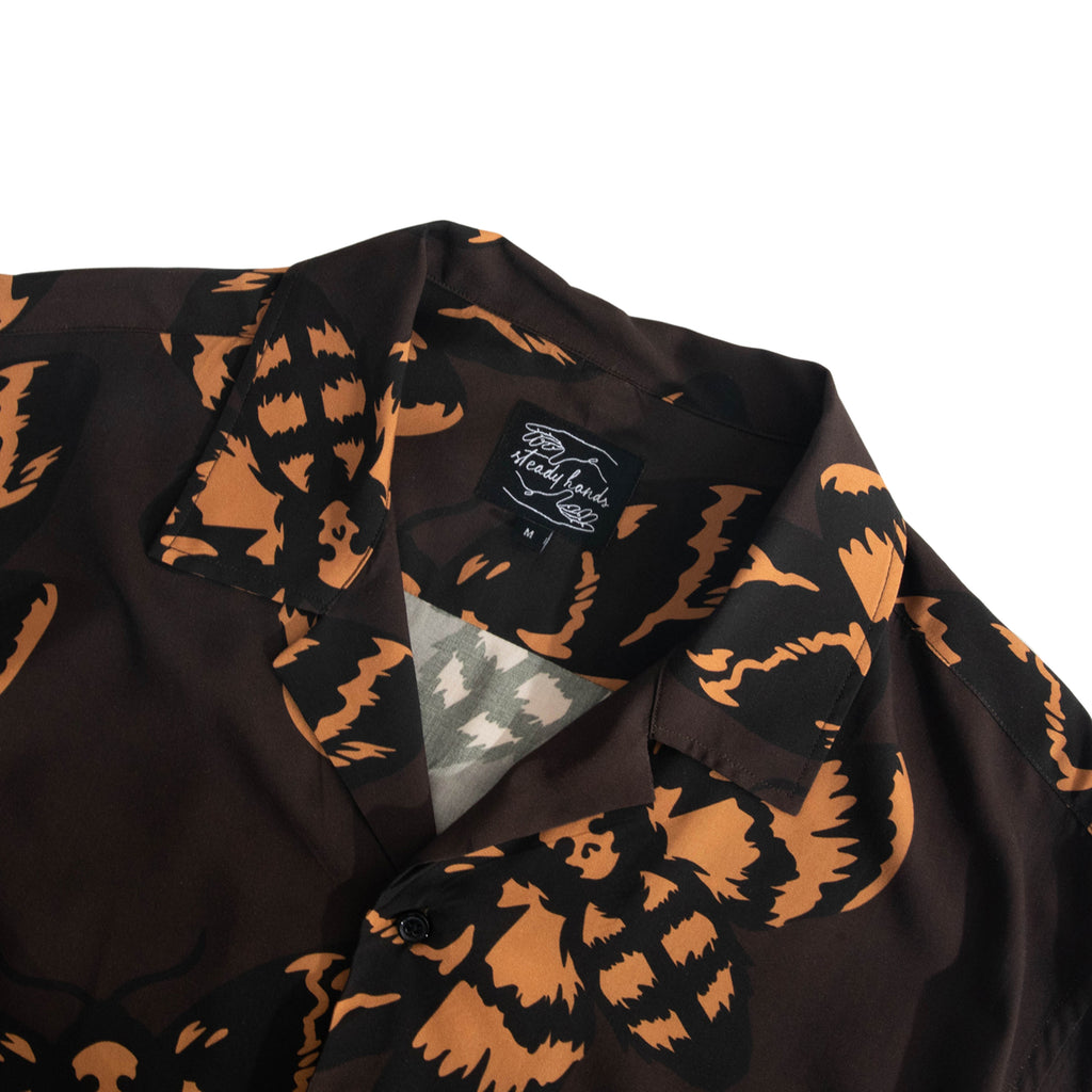 Death's-Head Hawkmoth Button Up – Steady Hands
