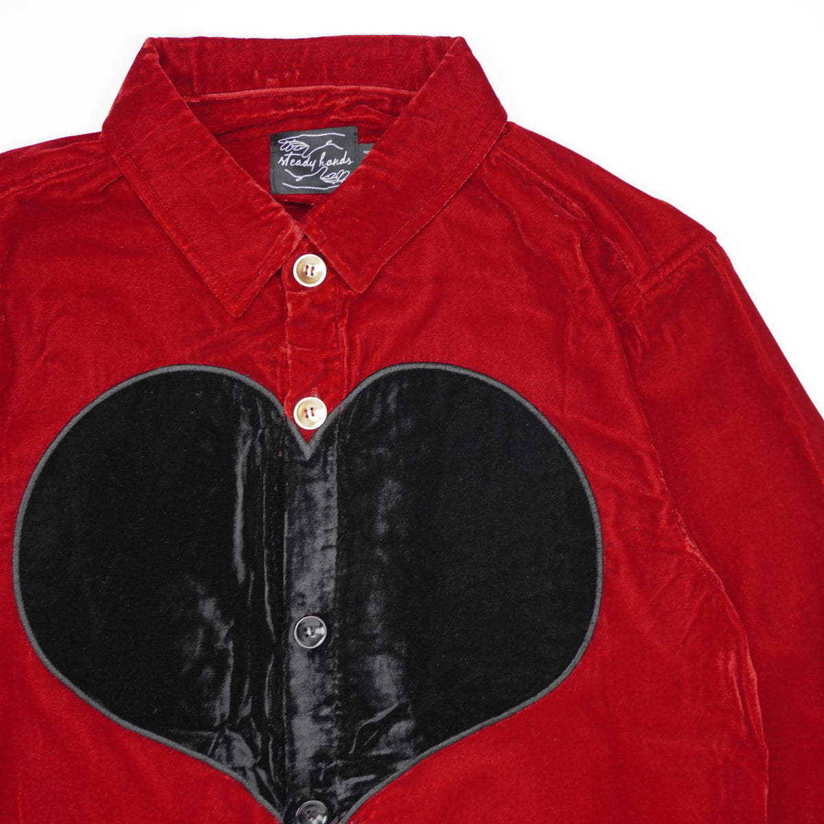 Heart Shaped Button Up – Steady Hands