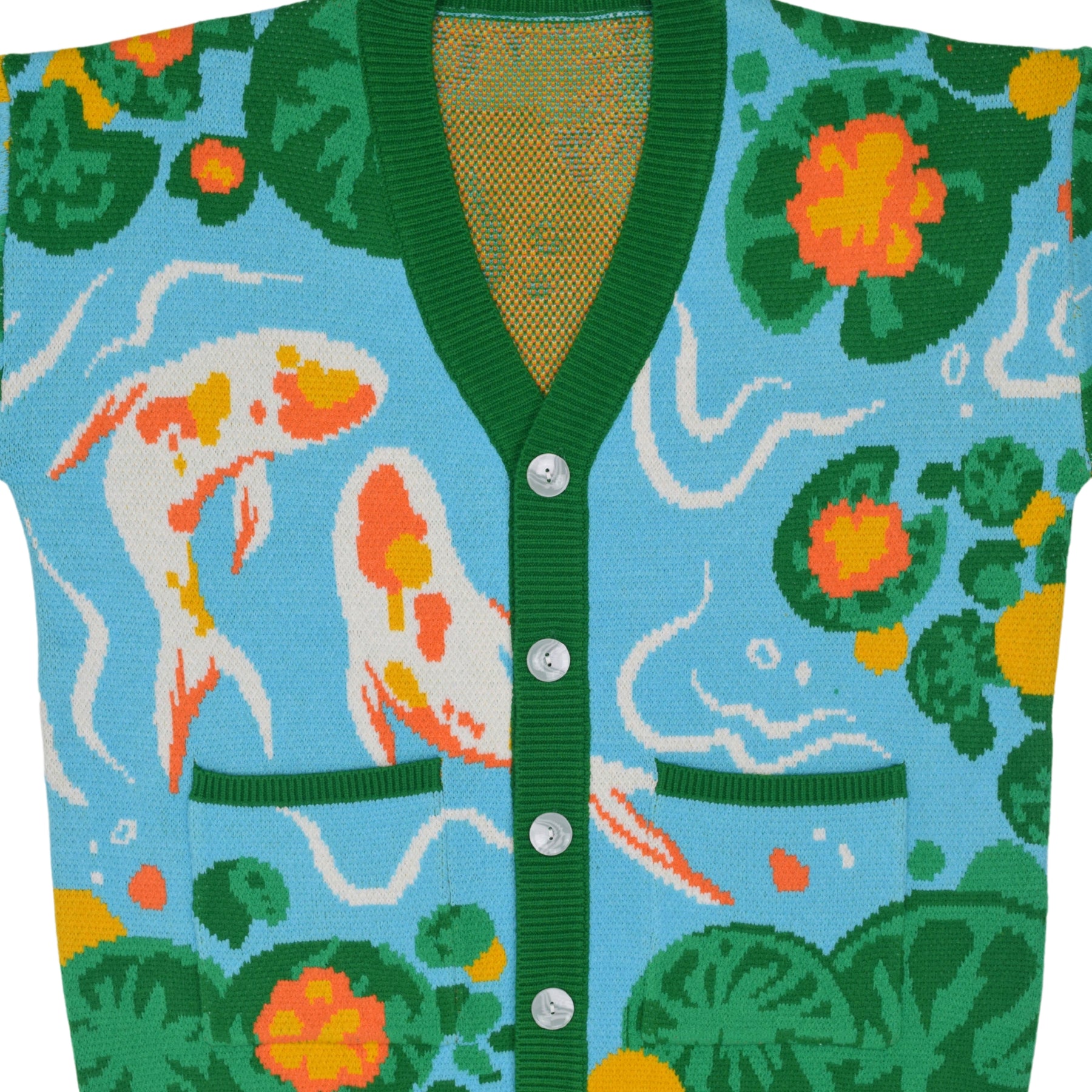 Koi Fish Cardigan – Steady Hands