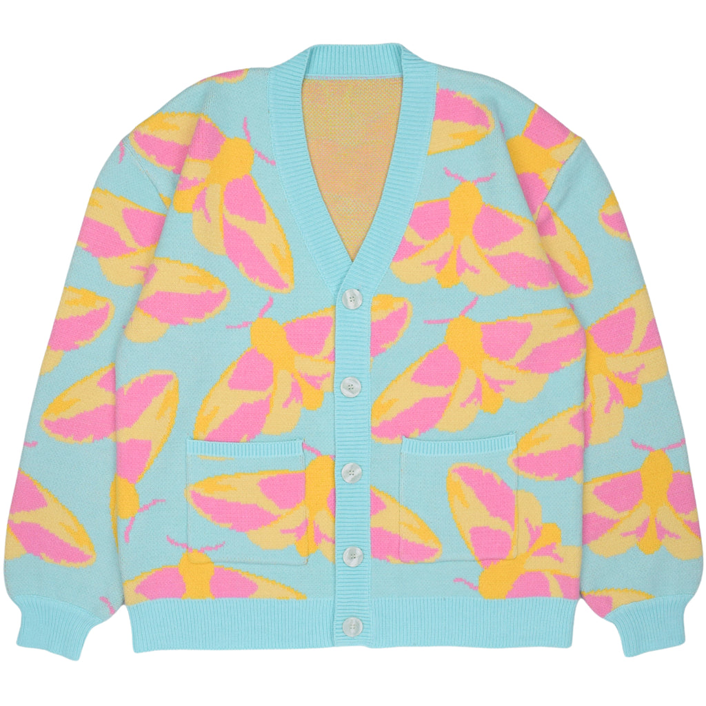 Rosy Maple Moth Cardigan – Steady Hands
