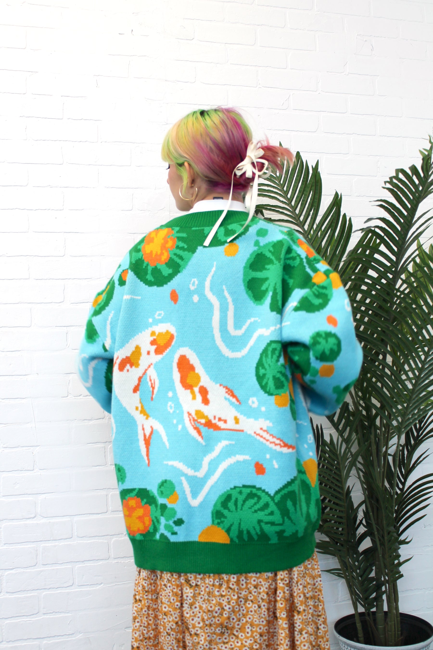 Koi Fish Cardigan – Steady Hands