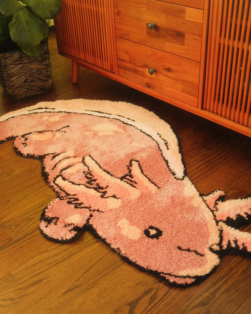 Axolotl Jumbo Rug – Steady Hands