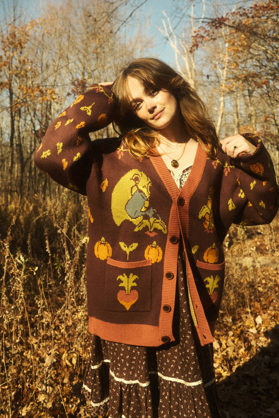 Farming Frog Cardigan – Steady Hands