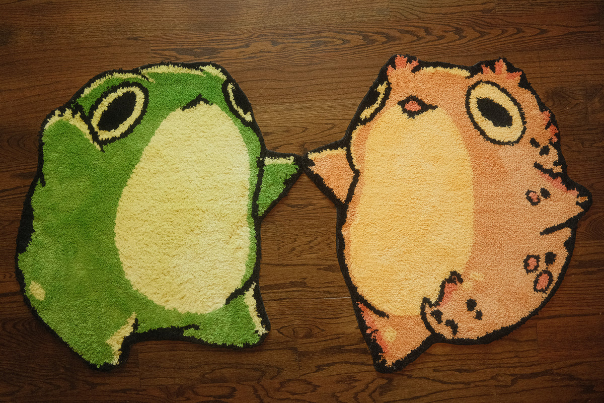 Dancing Frog Rug – Steady Hands
