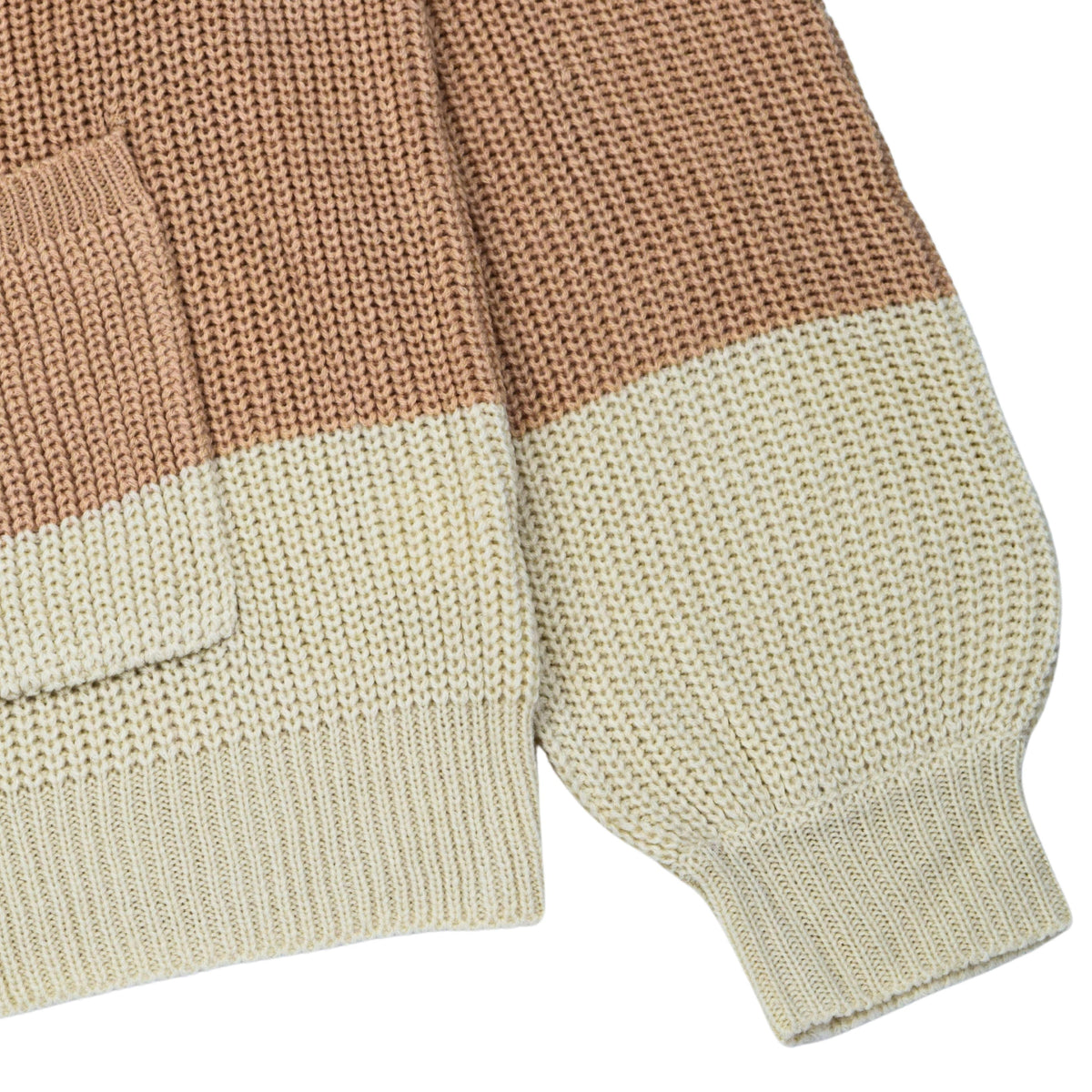 Brown Gradient Cardigan – Steady Hands